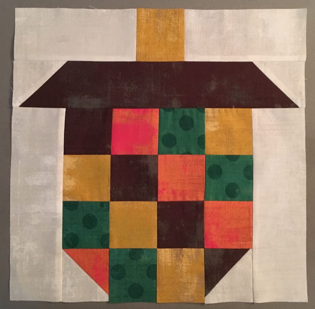 October block | Fearless Quilter